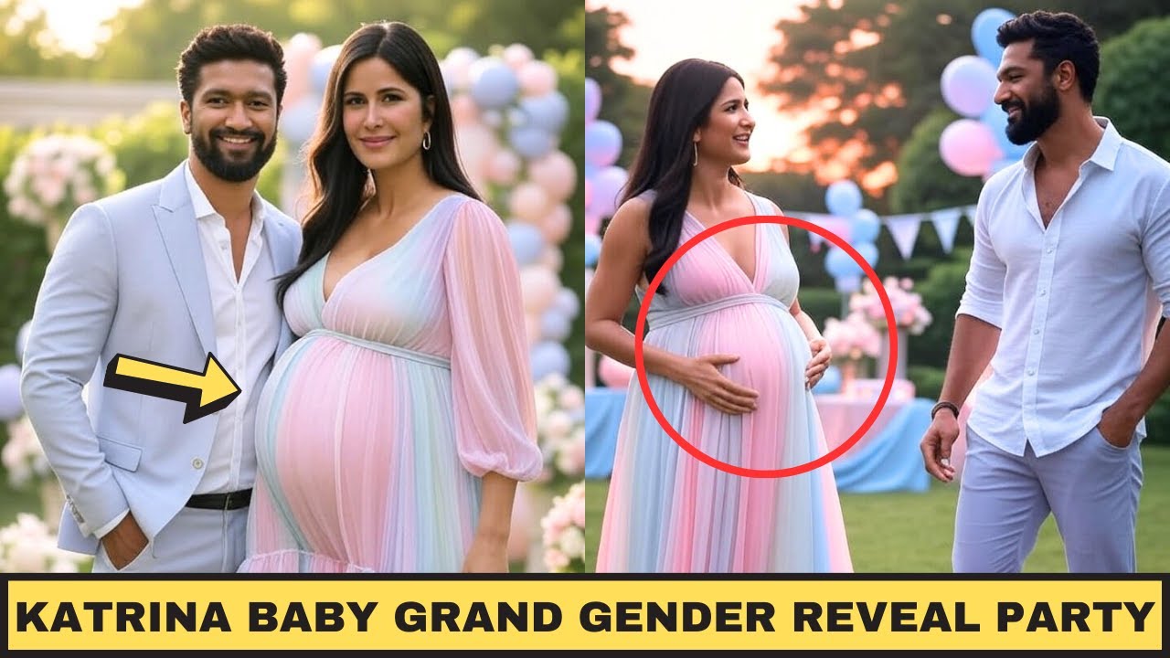 Katrina Kaif And Vicky Kaushal Grand Baby Gender Reveal Party With ...