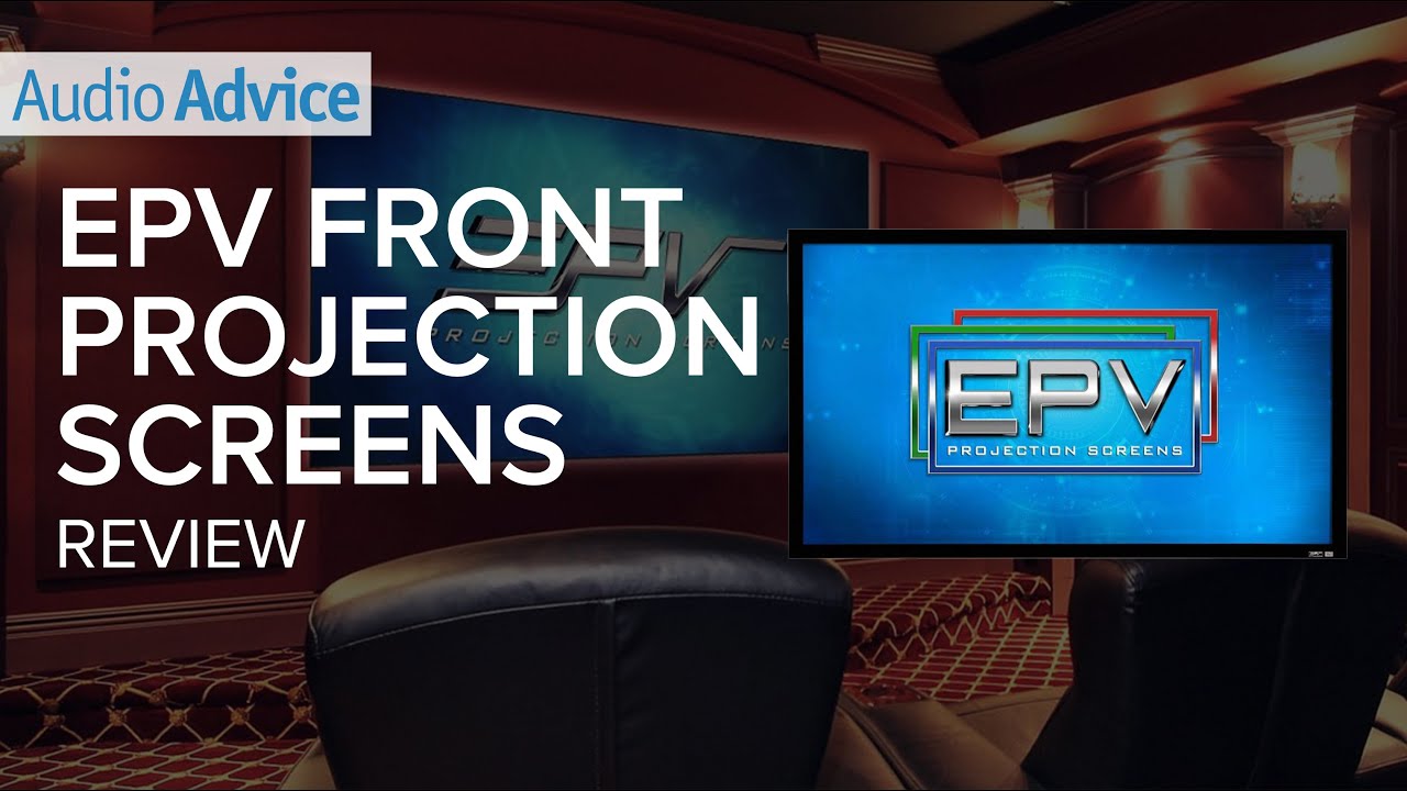 EPV Front Projection Screens Review - YouTube