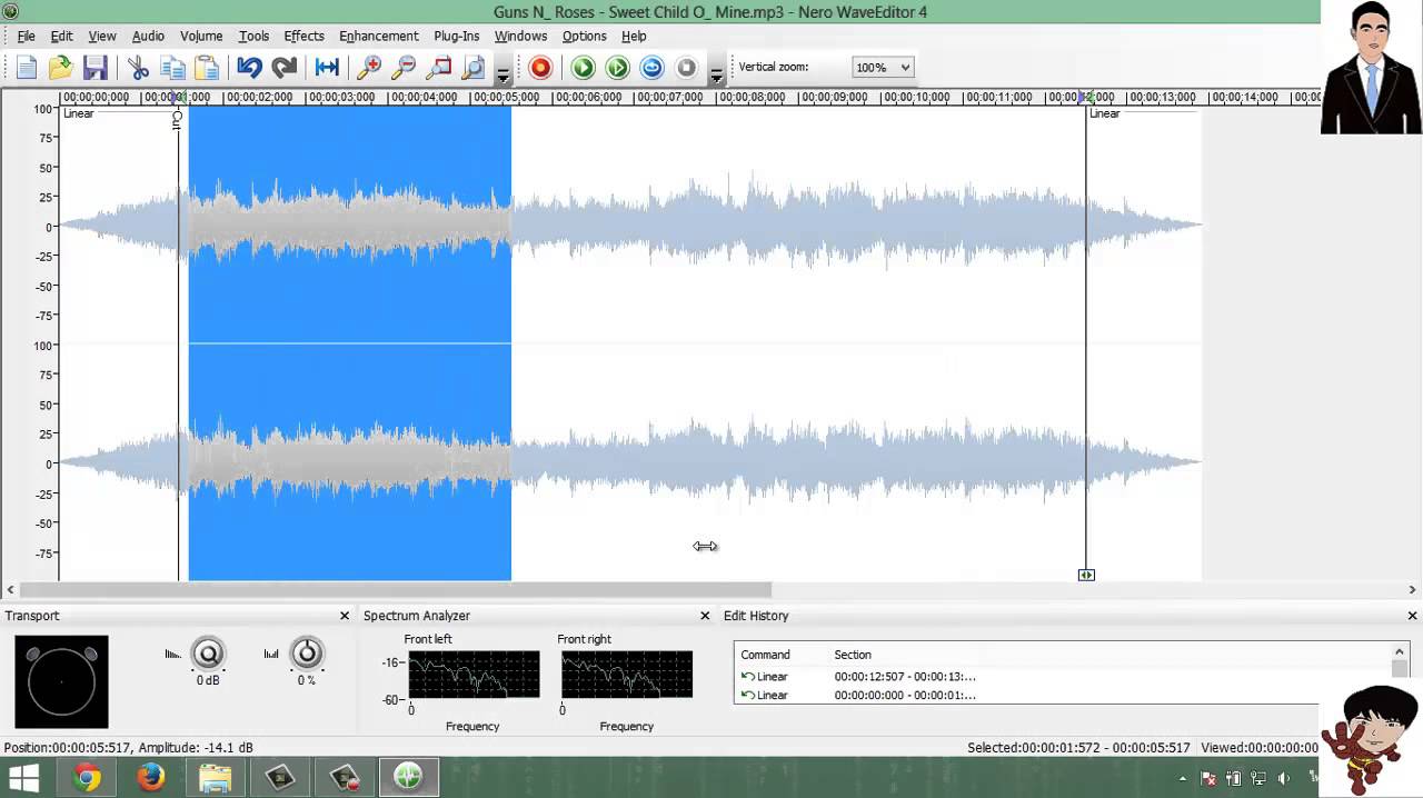 HOW TO!!!! Nero wave editor - YouTube