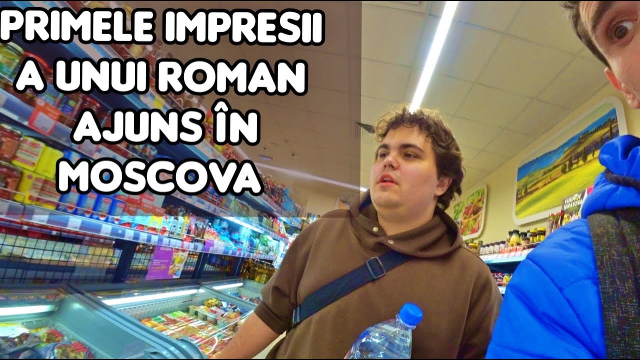 Ce face acest tanar ROMAN in RUSIA? Ce l-a FACUT sa vina in MOSCOVA ...