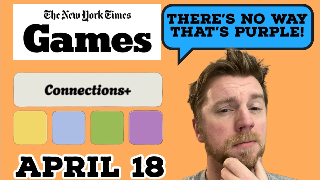 April 18 - Wordle, Connections, Strands, and Custom Connections (BACK ...