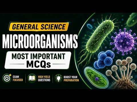 Important Microorganisms MCQs 🦠 | Perfect for CTET & All Competitive ...