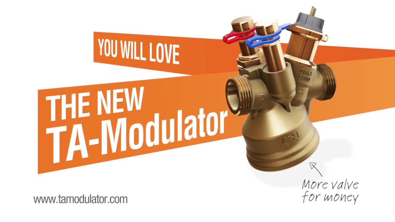 TA-modulator: Trykuafhængig balancerings- og reguleringsventil til ...