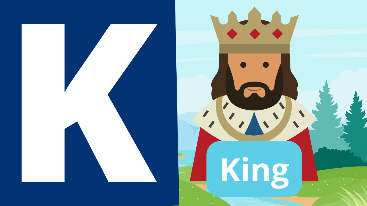 Letter K - ABC Learn the Alphabet | Kangaroo, Kite, King, Key - Phonics ...