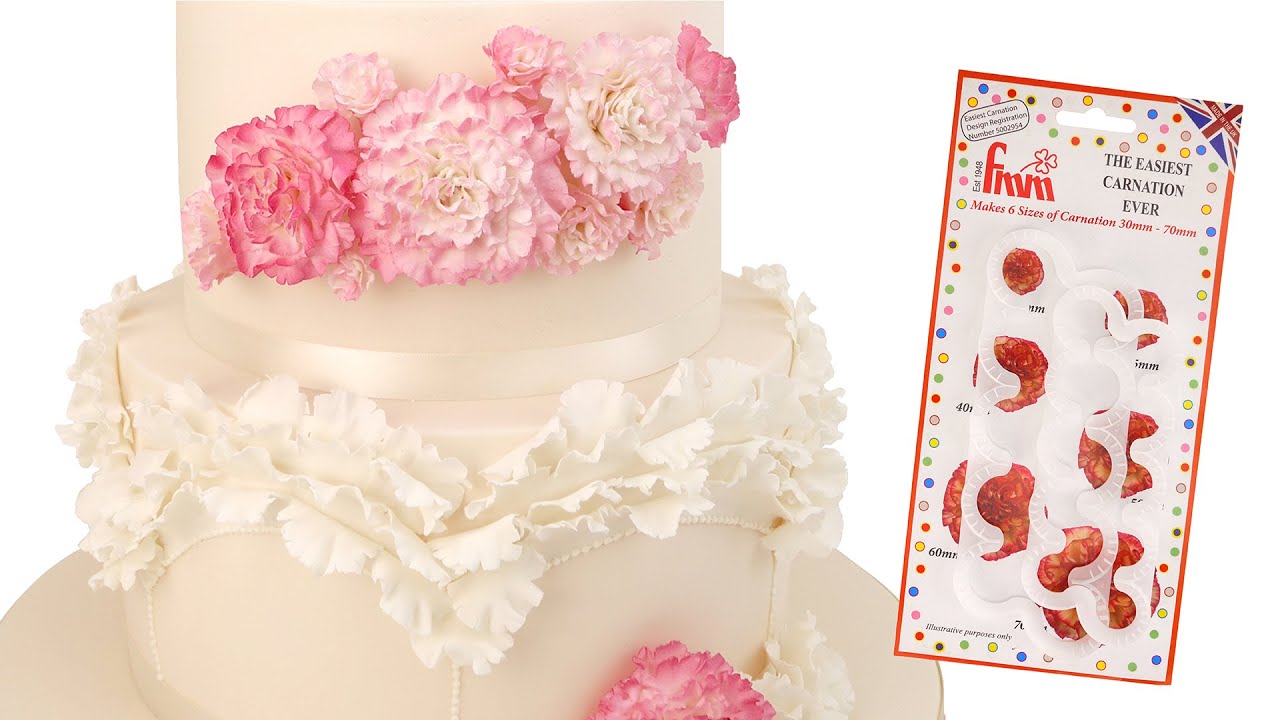 How To Make Carnation Sugar Paste Flowers | Best Flower Site