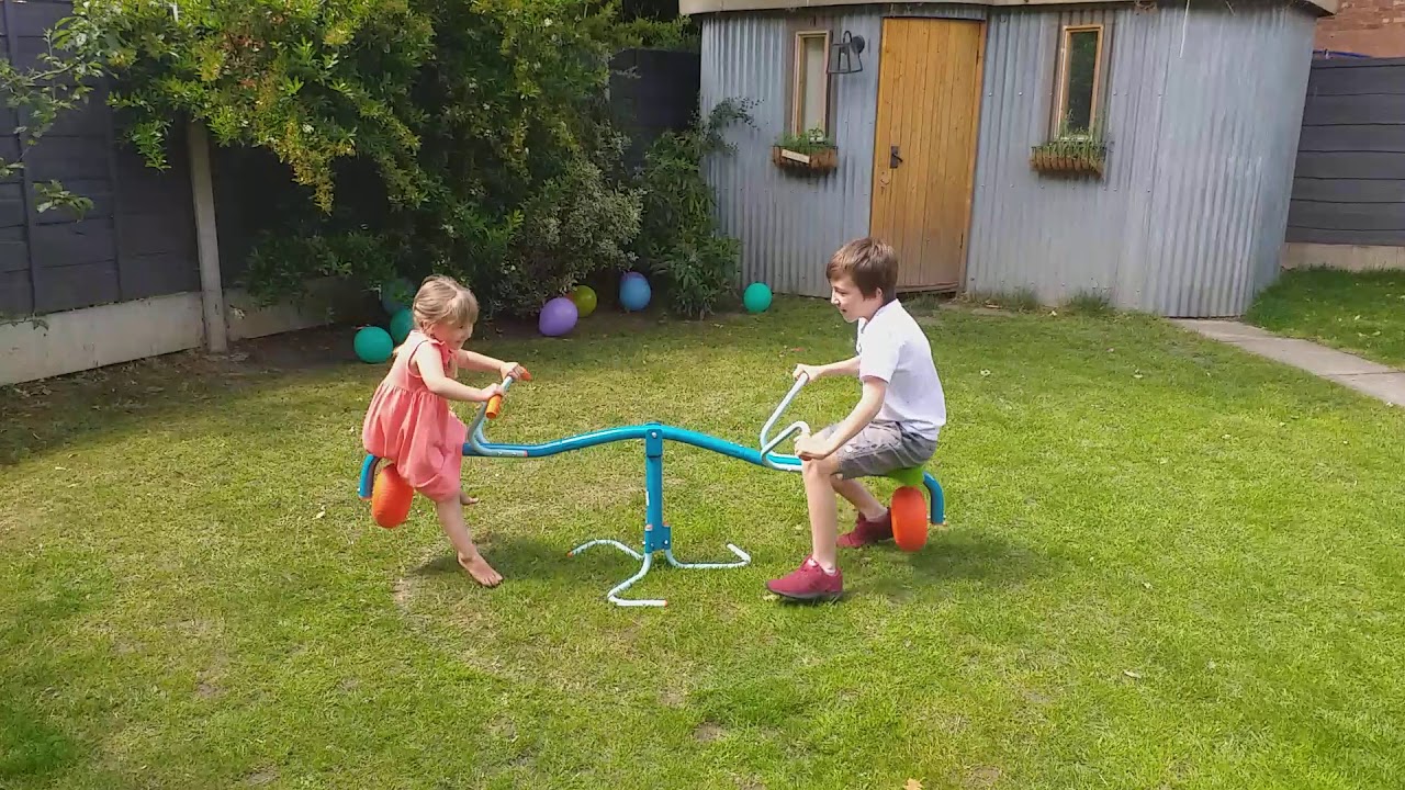 Seesaw fail! - YouTube