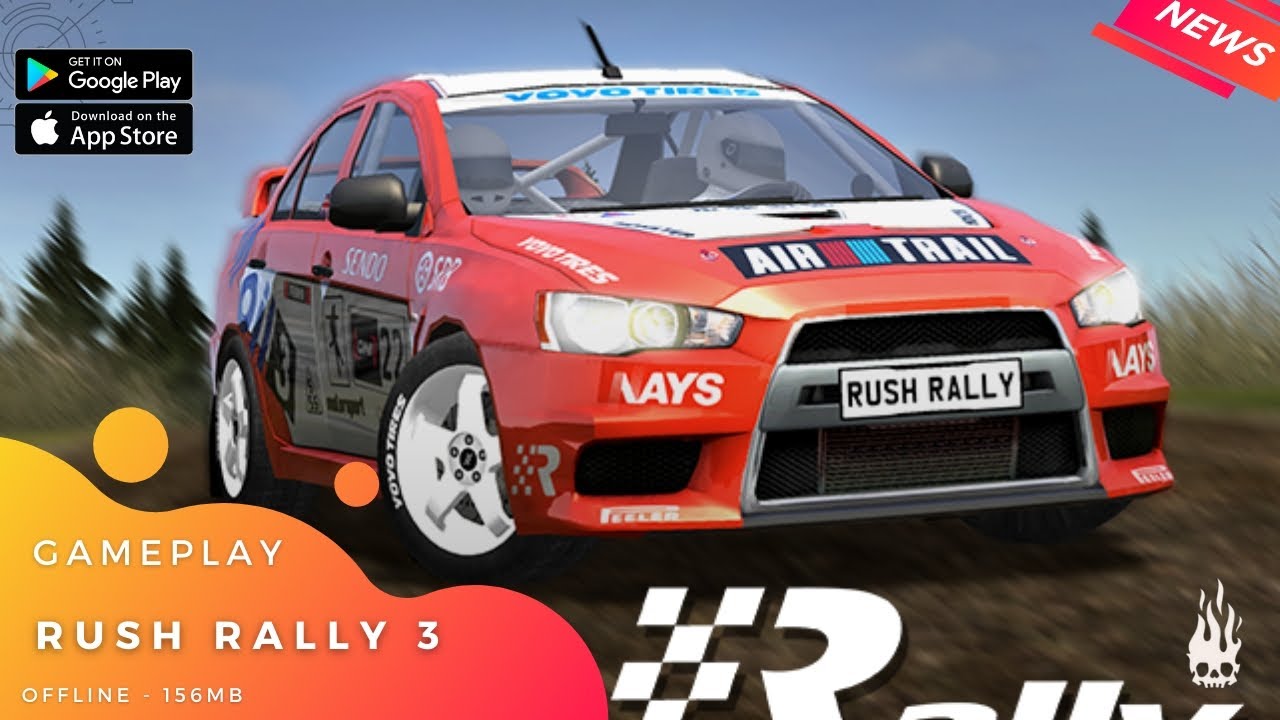Rush Rally 3 - Atualizado 2023, gráficos de CONSOLE (Android/IOS ...