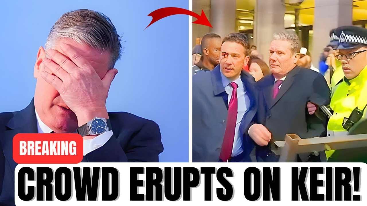 Breaking:Keir Starmer Faces Angry Crowd Backlash During New Speech ...