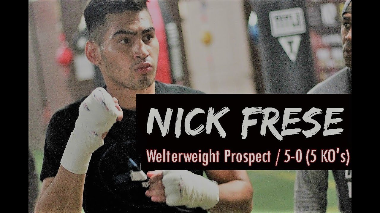 Ismael Salas' NEW PROSPECT Nick Frese makes American debut on Rungvisai-Gonzalez II - YouTube