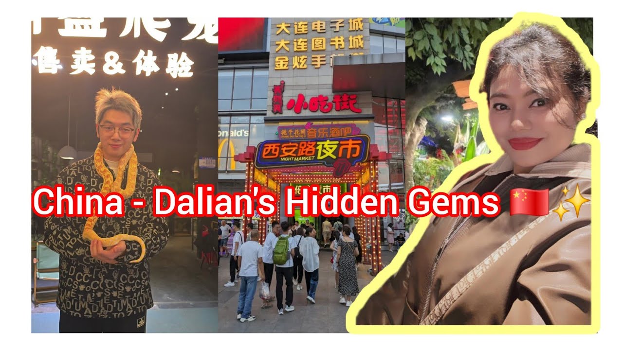 Dalian hidden gems ️Xi'an Road food underground food market | Xi'an ...