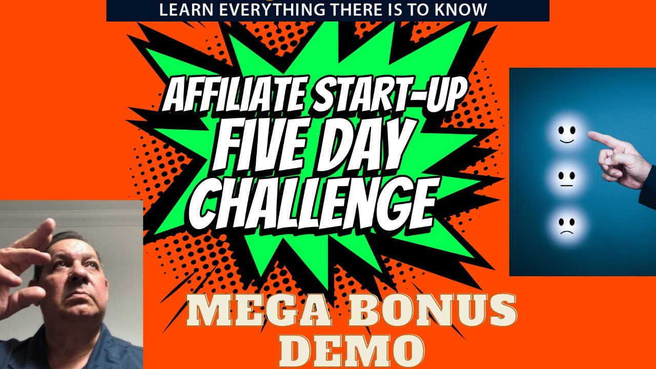 Affiliate Start Up Five Day Challenge BONUS - YouTube