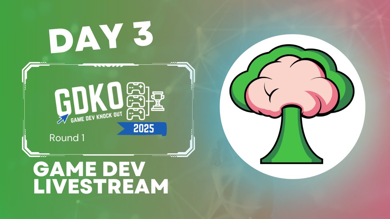 GDKO 2025 Round 1 LIVE: Reviewing & Giving Feedback on Game Jam Entries (Day 3) - YouTube