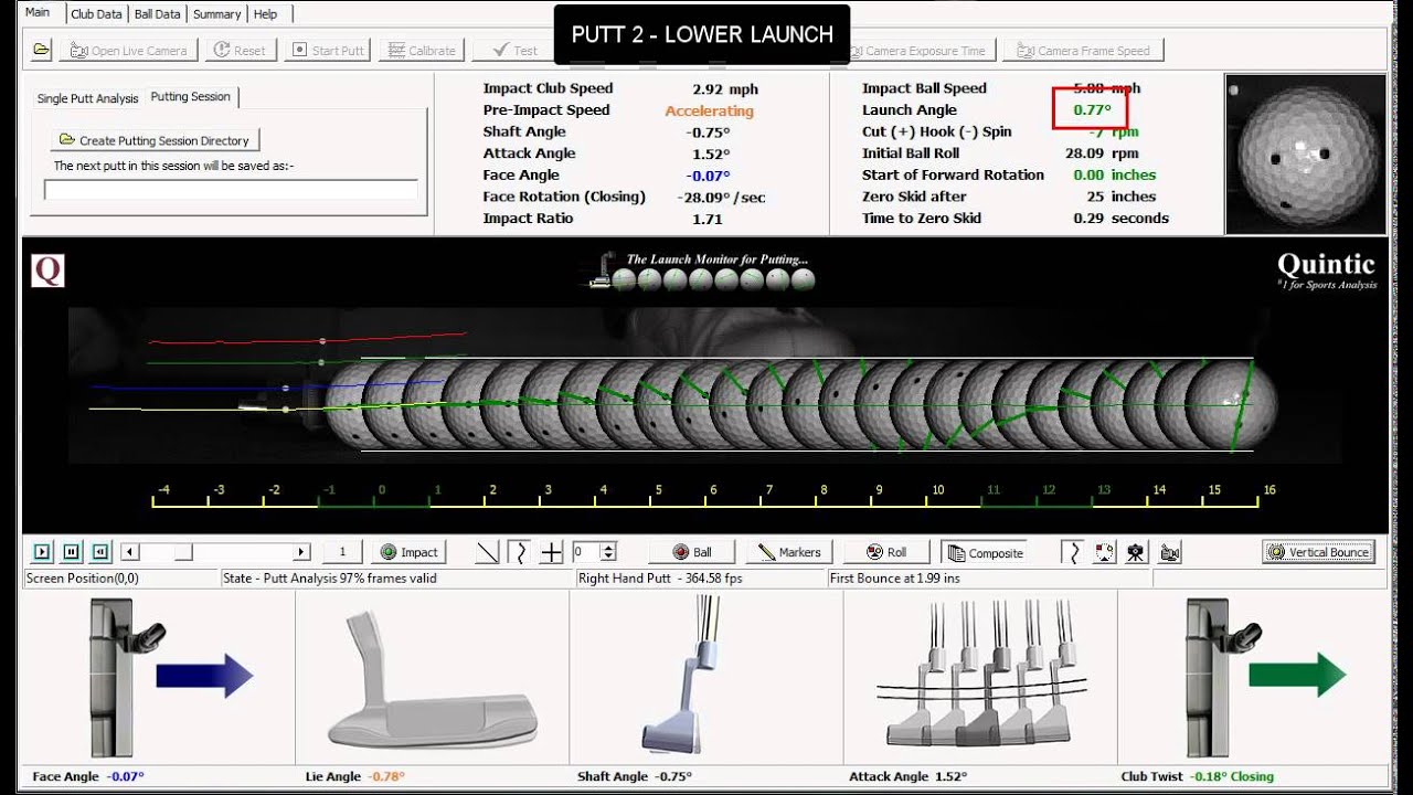 Changes in Putter Launch - The Quintic Ball Roll System v3.4 - YouTube