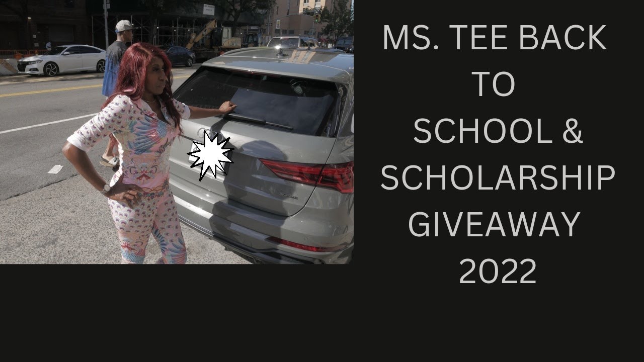 MS TEE BACK TO SCHOOL AND SCHOLARSHIP GIVEAWAY 2022 - YouTube