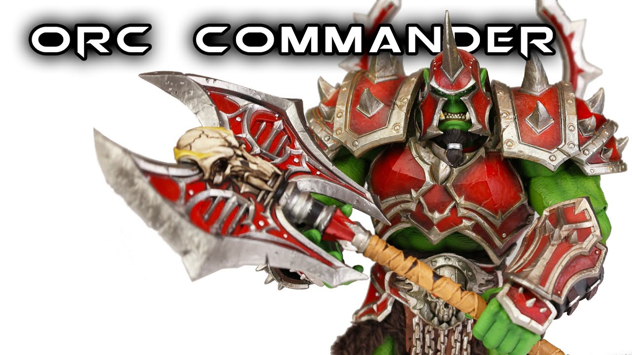 Hero Toys ORC COMMANDER Elite Warrior Action Figure Review - YouTube