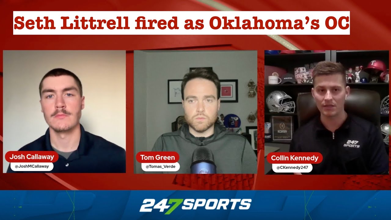 INSTANT REACTION: Seth Littrell fired as Oklahoma's offensive ...