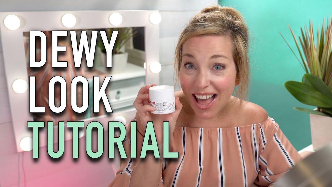 5 Minute Dewy Skin Makeup Tutorial - YouTube