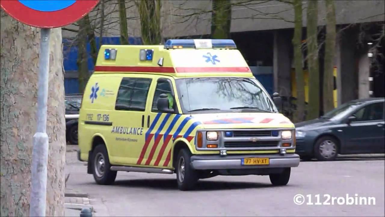 A1 Ambulance 17-136 Jan Van Loonslaan Rotterdam - YouTube