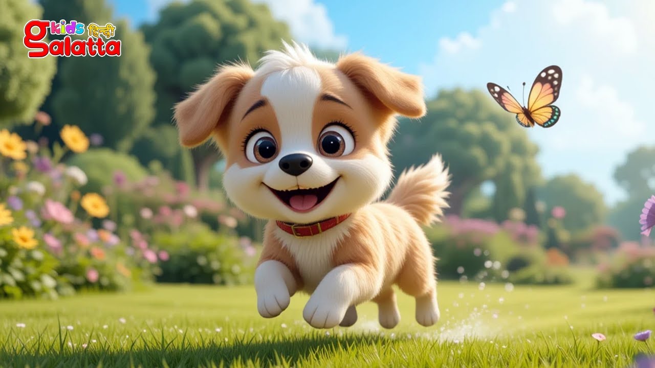 छोटा छोटा कुत्ता - Dog Song | Hindi Nursery Rhymes for Children ...