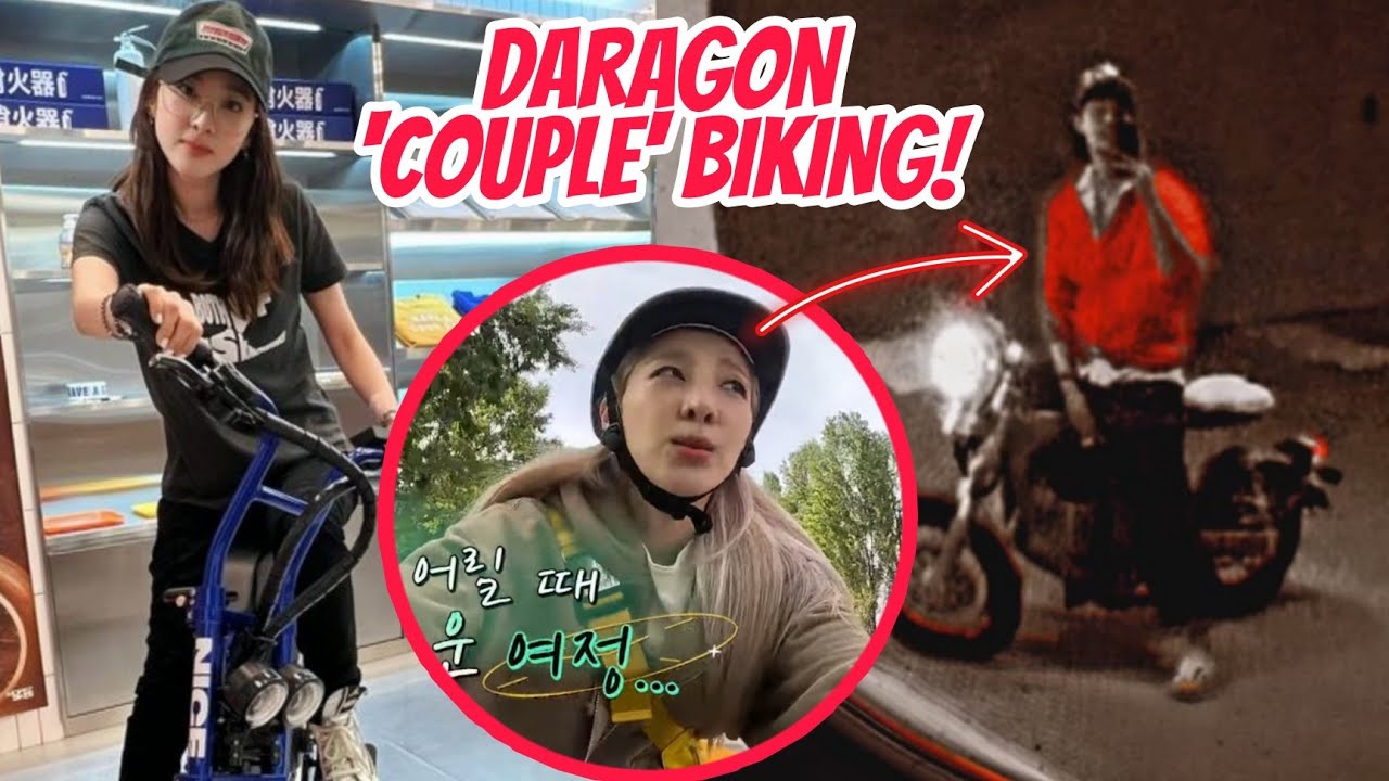 Dara biking at the first episode of her new show; G-dragon showed off ...