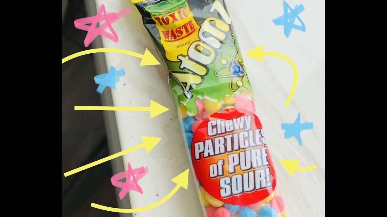 Liv lives for...candy! 🍬 Toxic Waste ‘ATOMZ’ (review) tart or sour ...