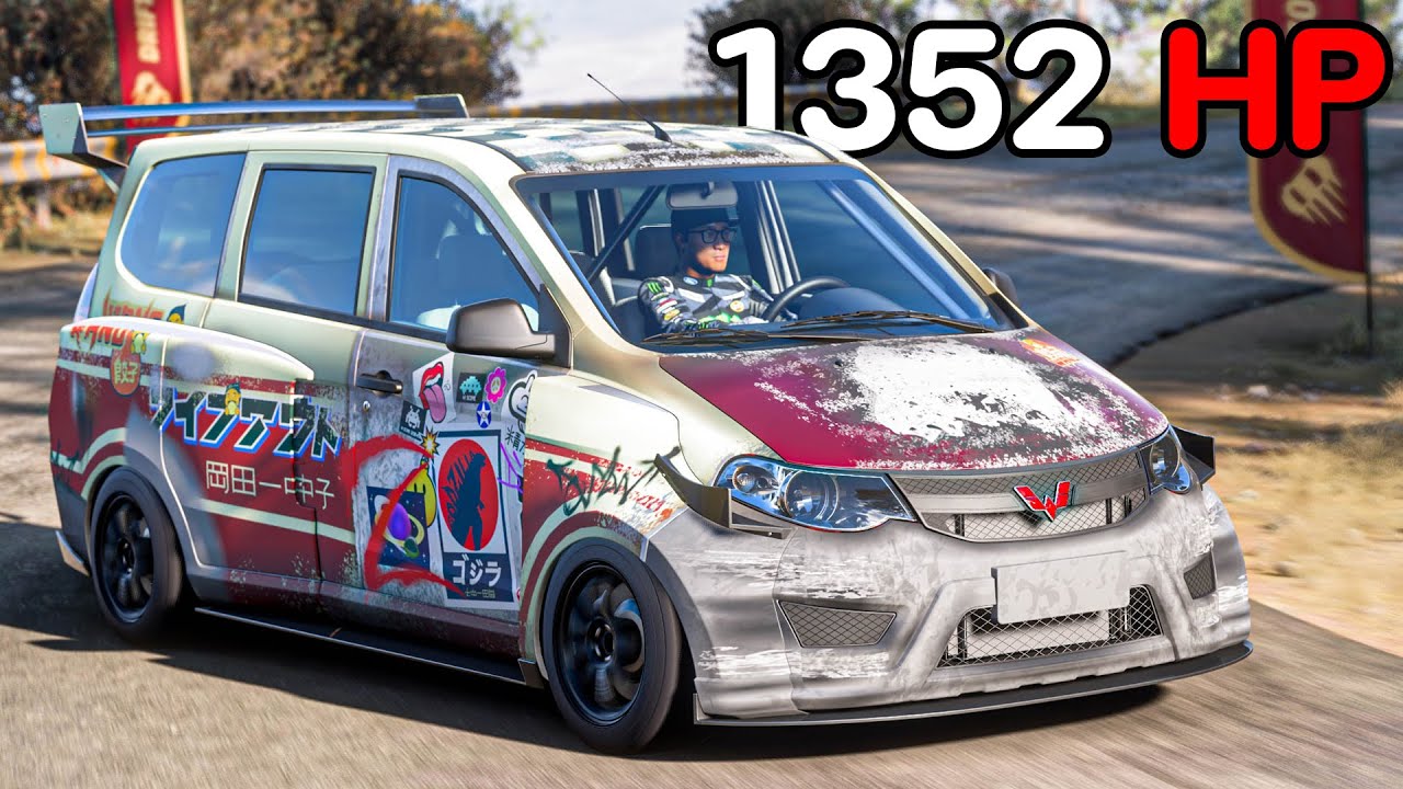 รถตู้ปีศาจ Wuling Sunshine S | Forza Horizon 5 - YouTube