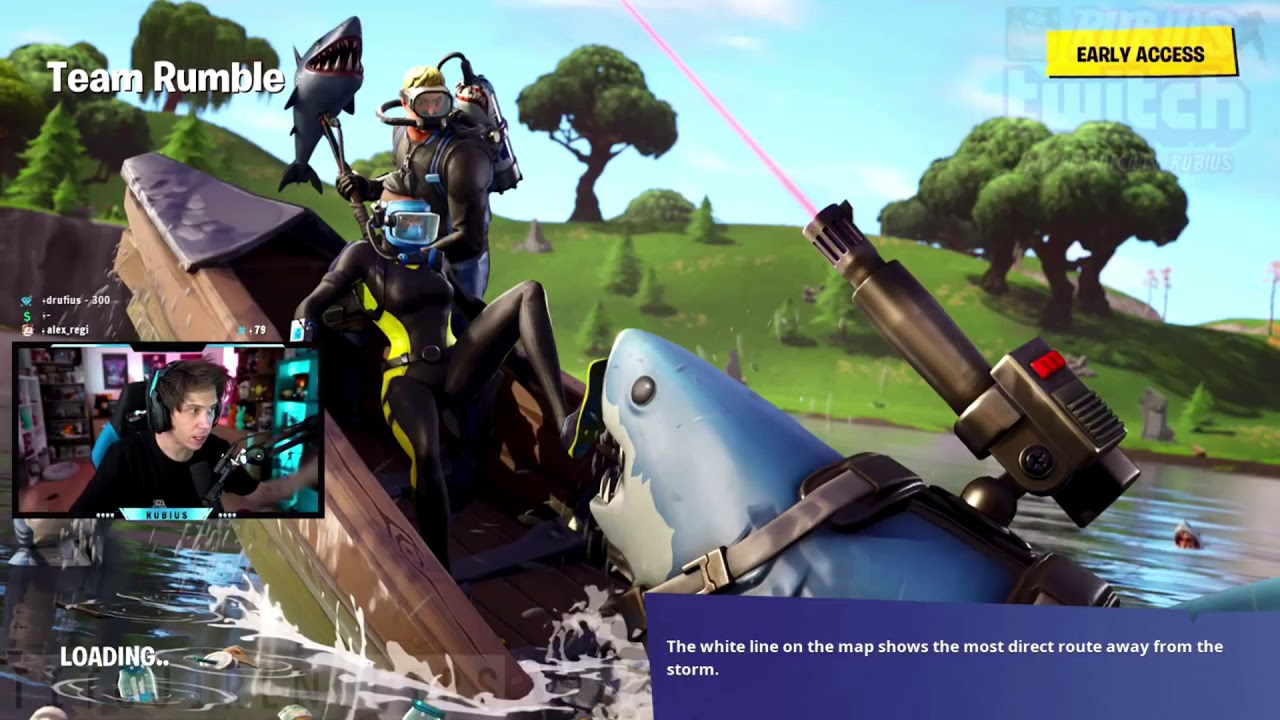 RUBIUS EN FORTNITE DIRECTO EPIC - YouTube