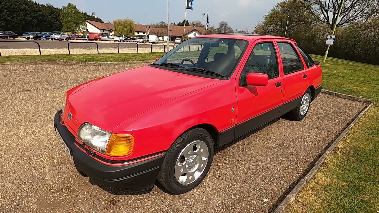 1989 Ford Sierra GLS i 4x4 - YouTube