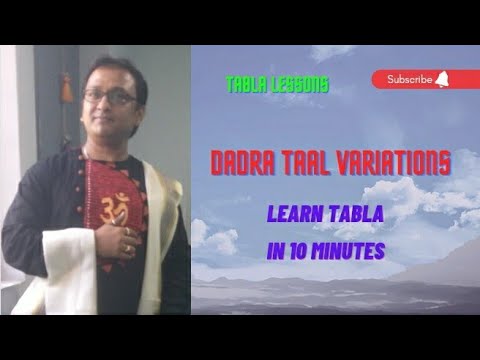 Tabla Tutorials for Beginners #Dadra Taal |# Dadra Taal Theka ...