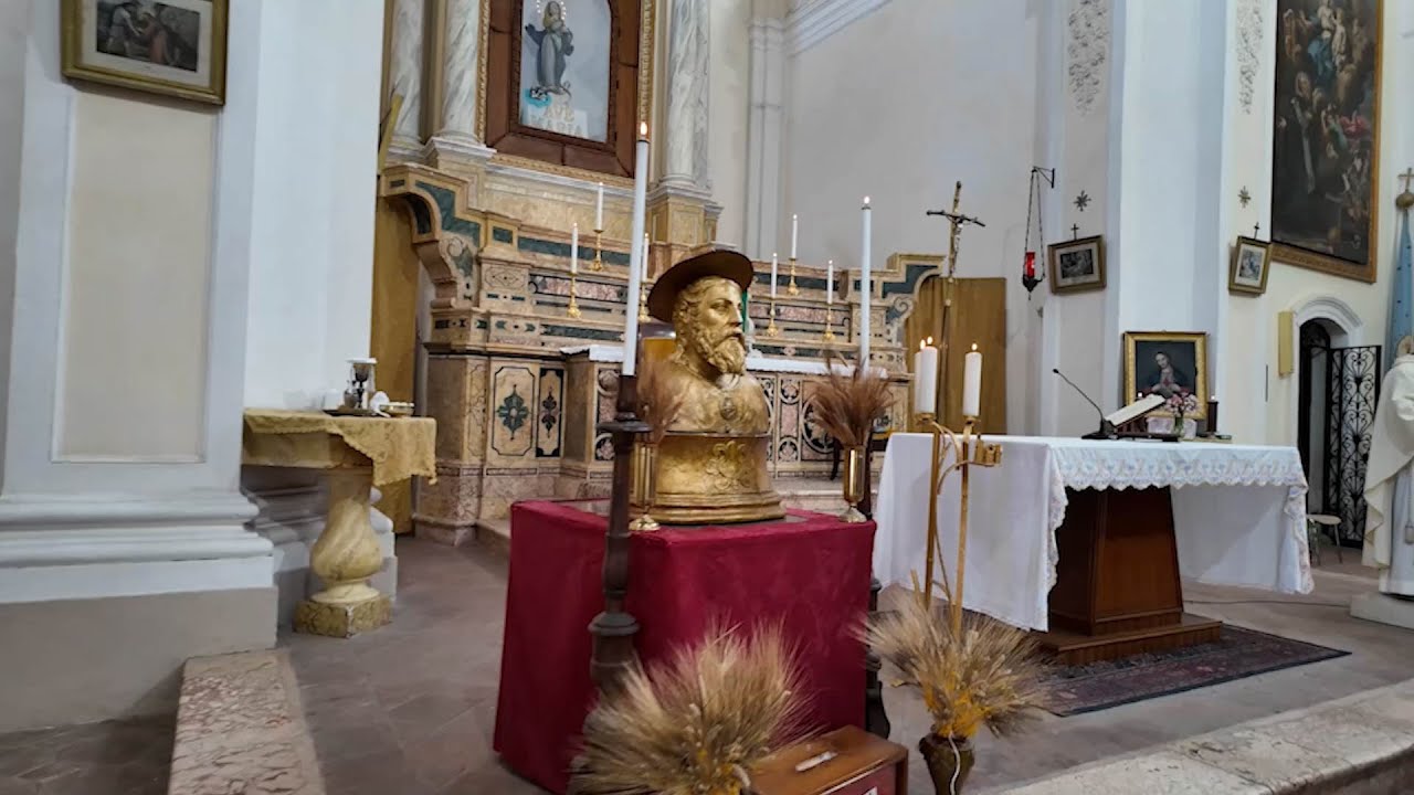Pazzano celebra la festa del grano in onore di San Giovanni - YouTube
