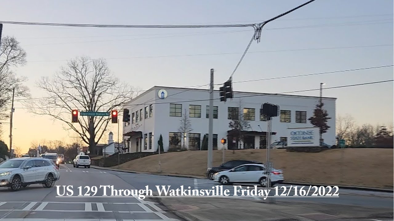 Arcade Ga Through Watkinsville Ga Friday December 16th 2022 ...