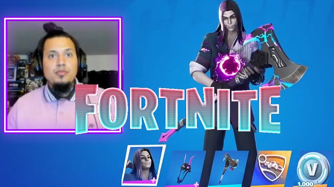 Fortnite Live Styx Skin Gamplay - 1000 V Bucks Give Away At 55 Likes ...