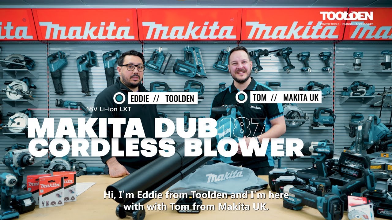 Toolden @ Makita | Makita DUB187 18v Leafblower - YouTube