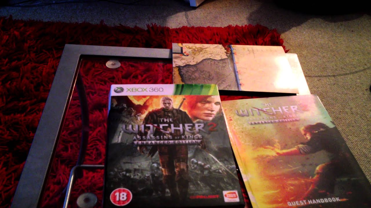 Xbox 360 The Witcher 2 Unboxing - YouTube