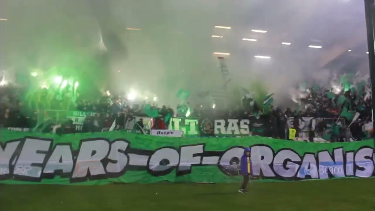 SRFC Ultras 20 year display (clip 5) - YouTube