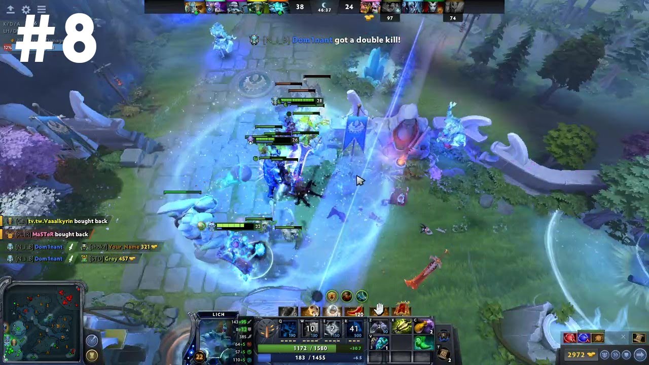 DOTA 2 STREAM #8 | SUPPORT GAMEPLAY - YouTube