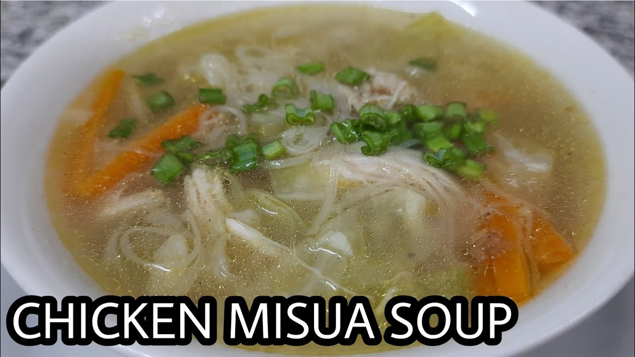 GAWIN MO ITO SA MISUA SIGURADONG MASARAP|CHICKEN MISUA SOUP - YouTube