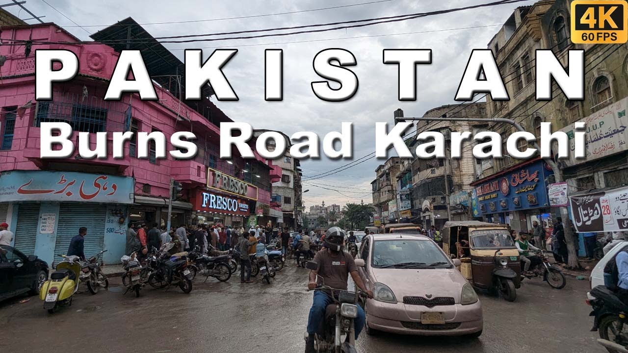 Burns Road Food Street Karachi Pakistan | Full Mooni Vlogs | 4K UHD ...