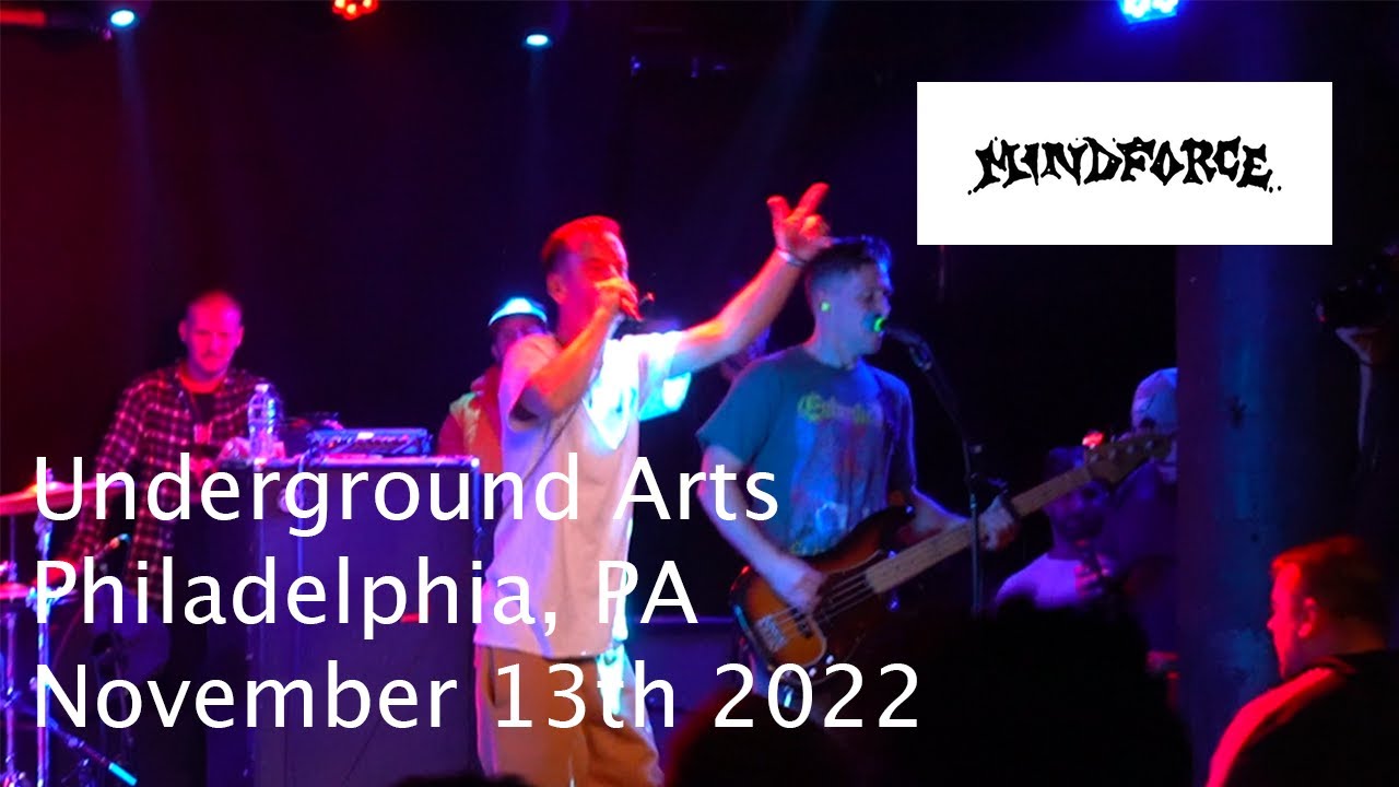 MINDFORCE UNDERGROUND ARTS PHILLY FULL SET NOVEMBER 13th, 2022 - YouTube