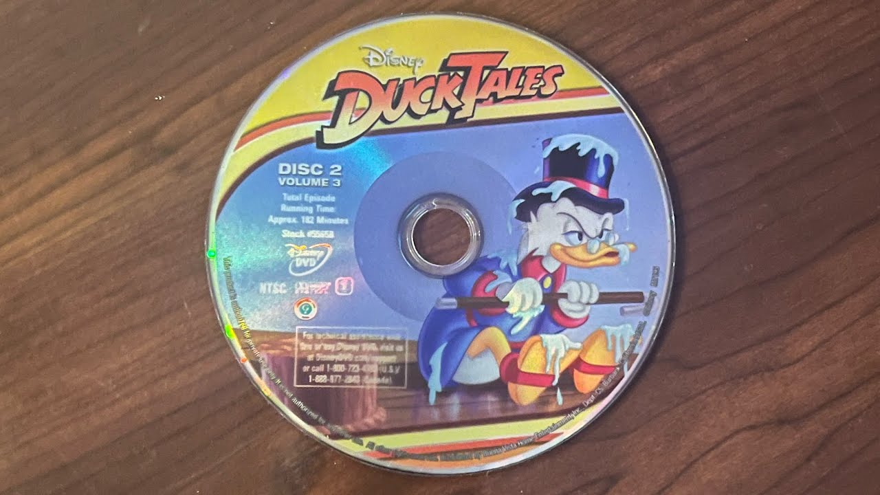 “DuckTales: volume 3” 2007 DVD menu walkthrough (disc 2) - YouTube