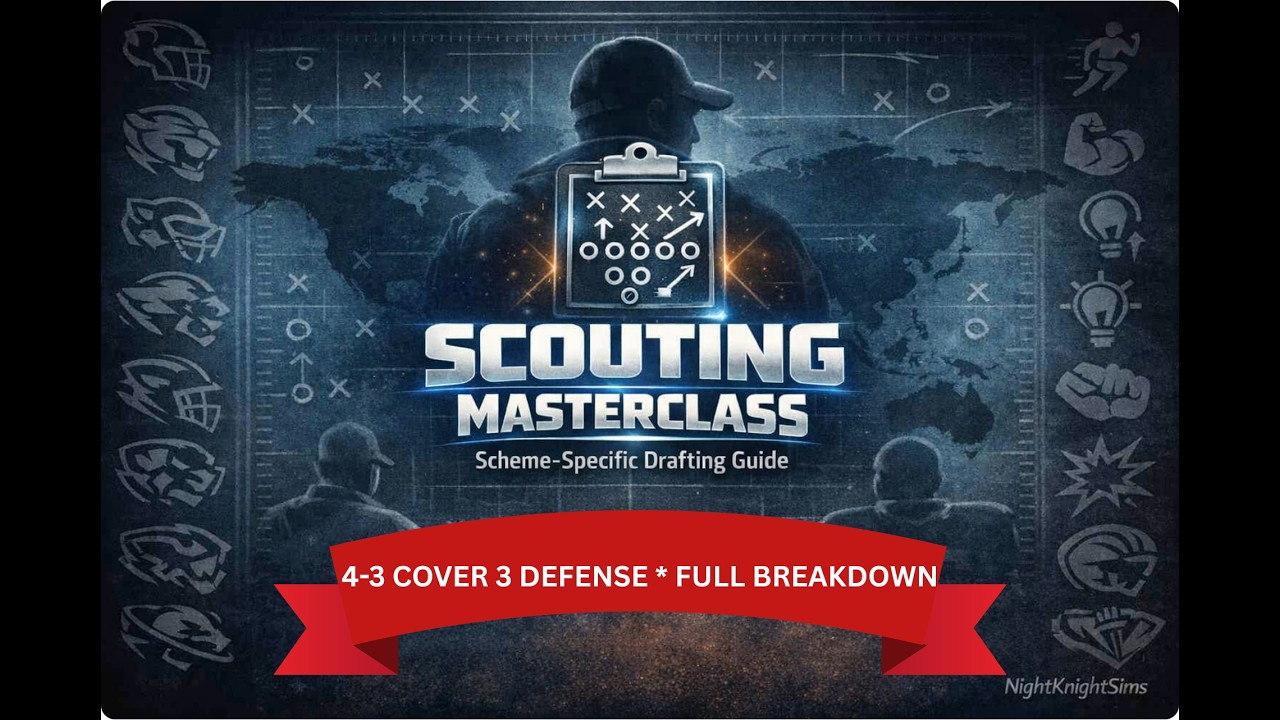 Stop Drafting Wrong in Madden 26! | Build a REAL 4-3 Cover 3 Defense ...