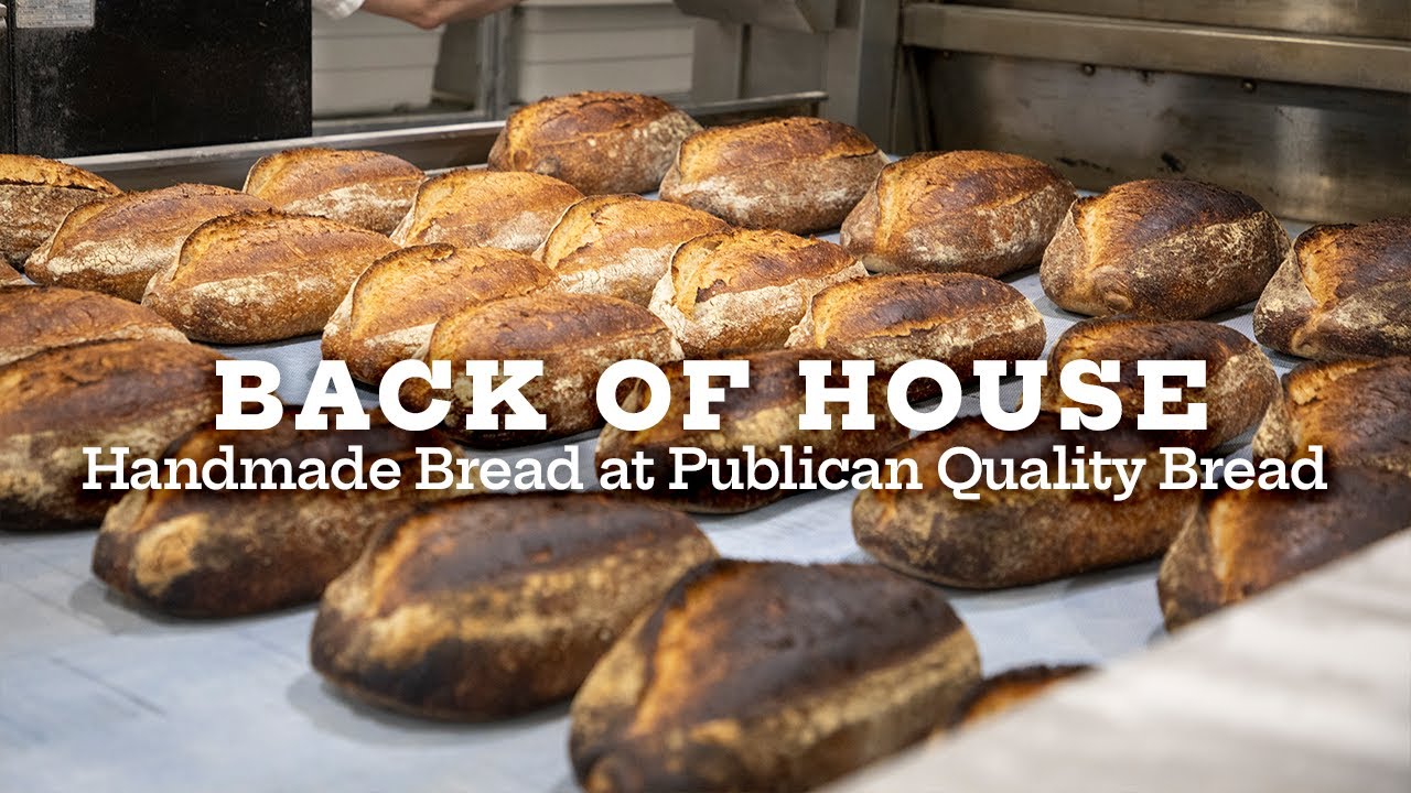 Watch a bakery make handmade bread from start to finish (ASMR style ...