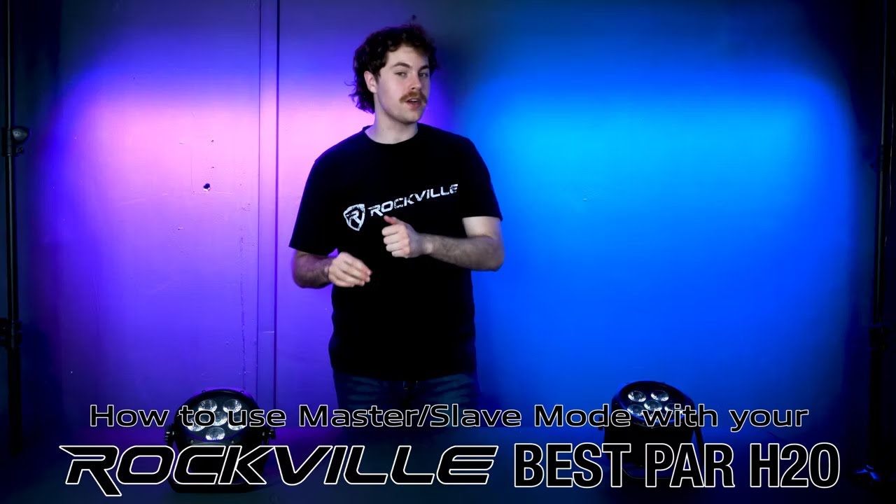 How To Use Master Slave Mode With Rockville BEST PAR H2O Water How To Use Master Slave Mode With Rockville BEST PAR H2O Water