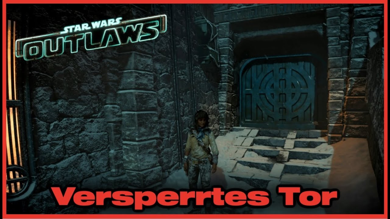 Star Wars Outlaws | Versperrtes Tor - Kijimi Stadt | Locked gate ...