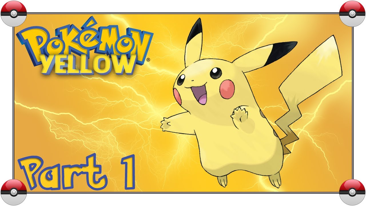 Pokémon Yellow - Episode 1: Pika Pika! - YouTube
