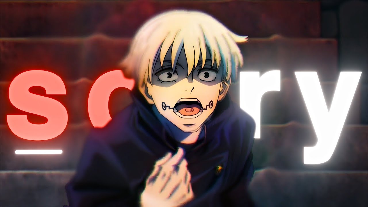 Sorry 🤍 | Jujutsu Kaisen Edit - AMV 4K - YouTube