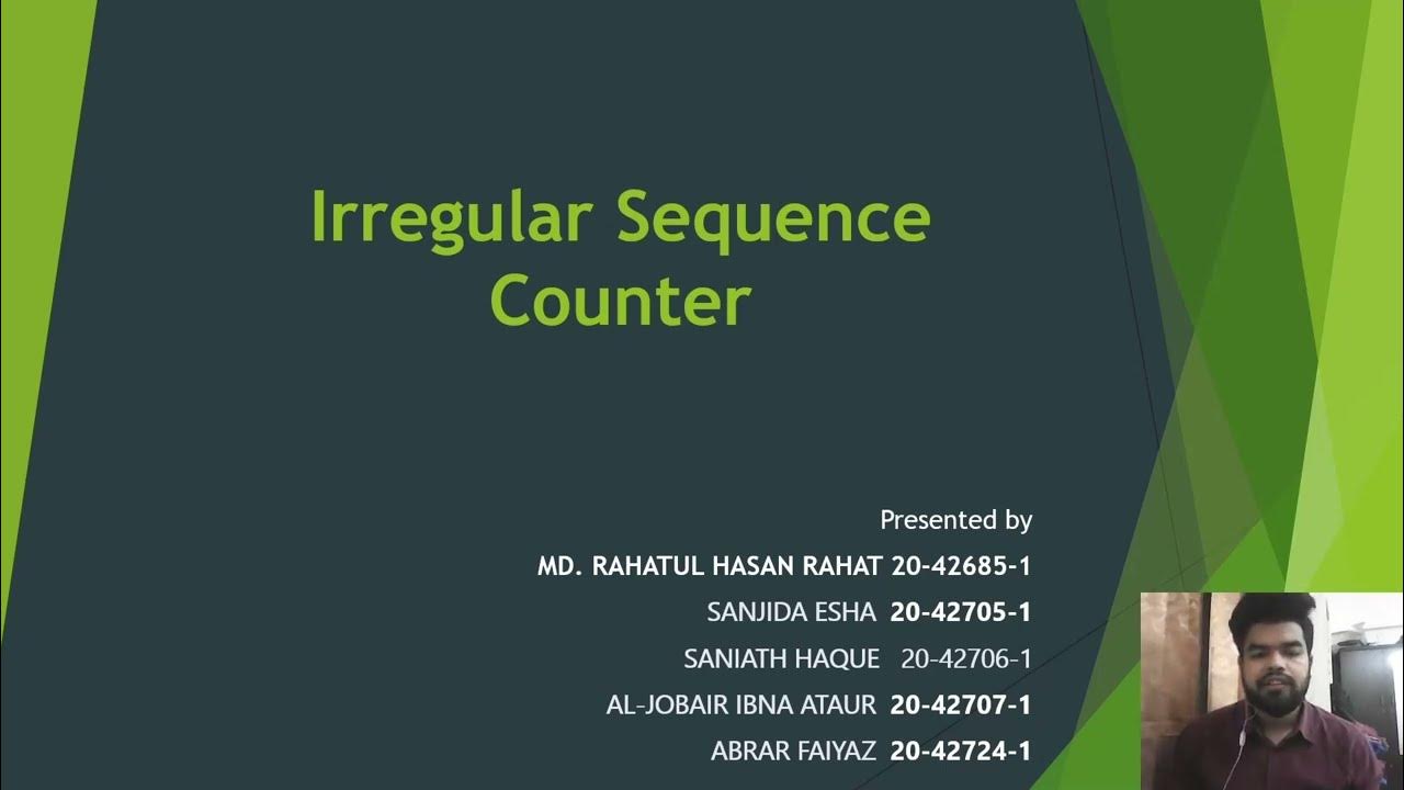 Irregular Sequence Counters (Group Presentation) DLC - YouTube