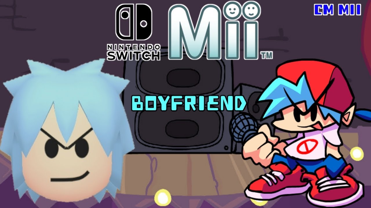 Creador Mii: Como crear a Boyfriend (Friday Night Funkin) - YouTube