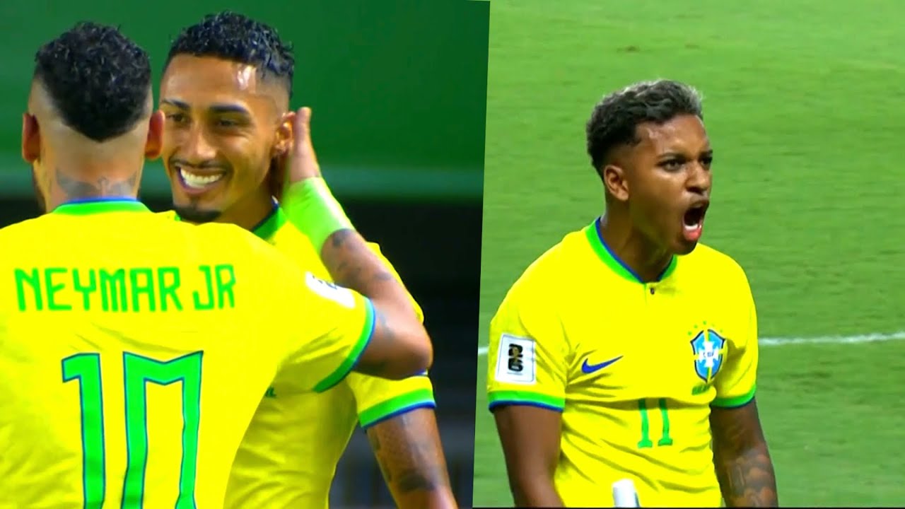 Neymar, Raphinha and Rodrygo DESTROYING Bolivia | 2023 HD 1080i - YouTube
