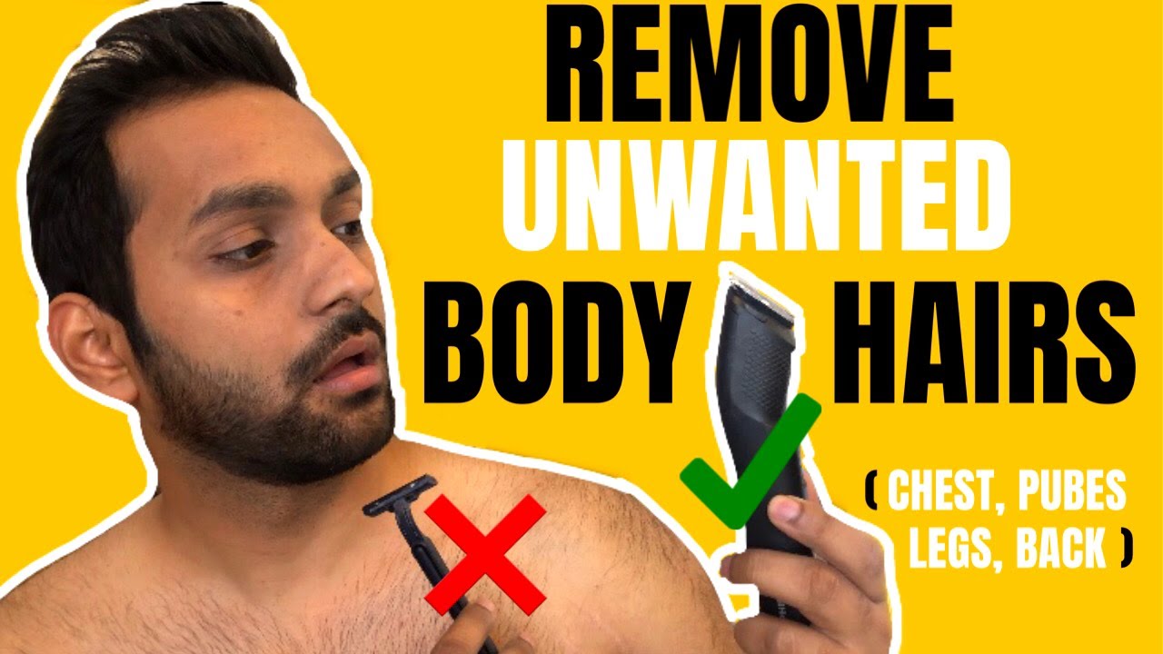 FULL BODY MANSCAPING GUIDE (Chest, Pubes, Legs, Back) | How To Remove ...